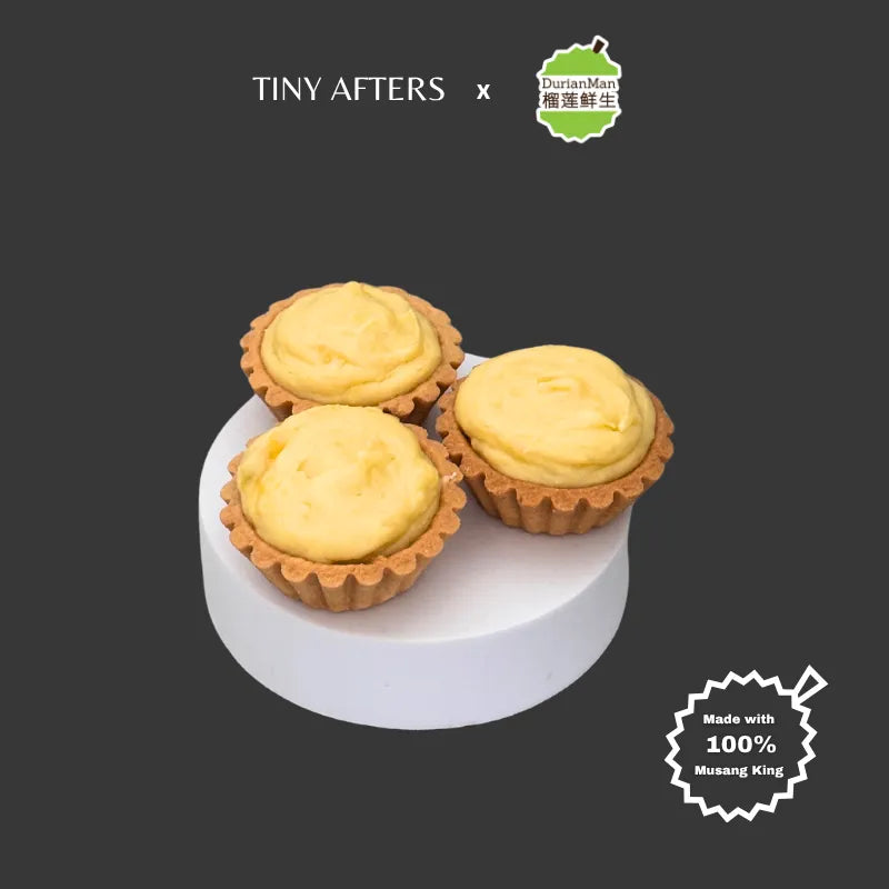 Musang King Tart (3pcs) – Tiny Afters
